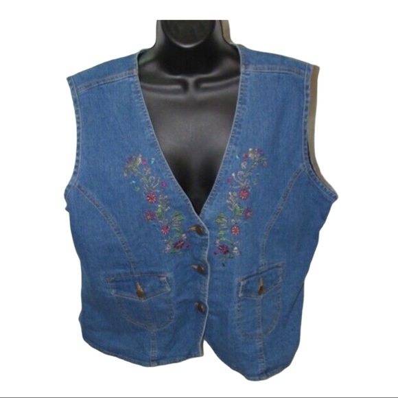 Pappagallo | Jackets & Coats | Vintage Pappagallo Blue Denim ...